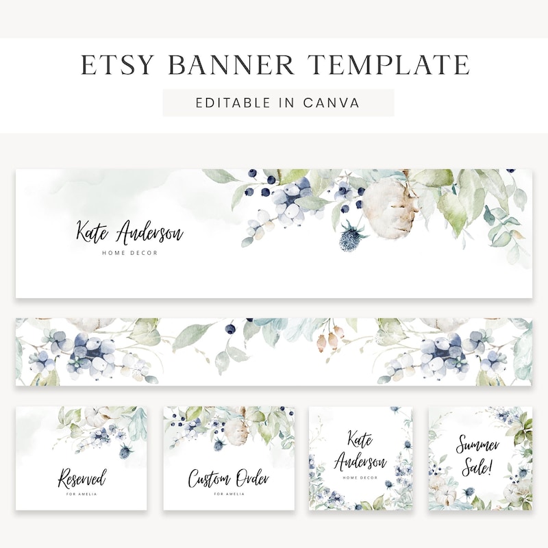 Spring Banner - Etsy