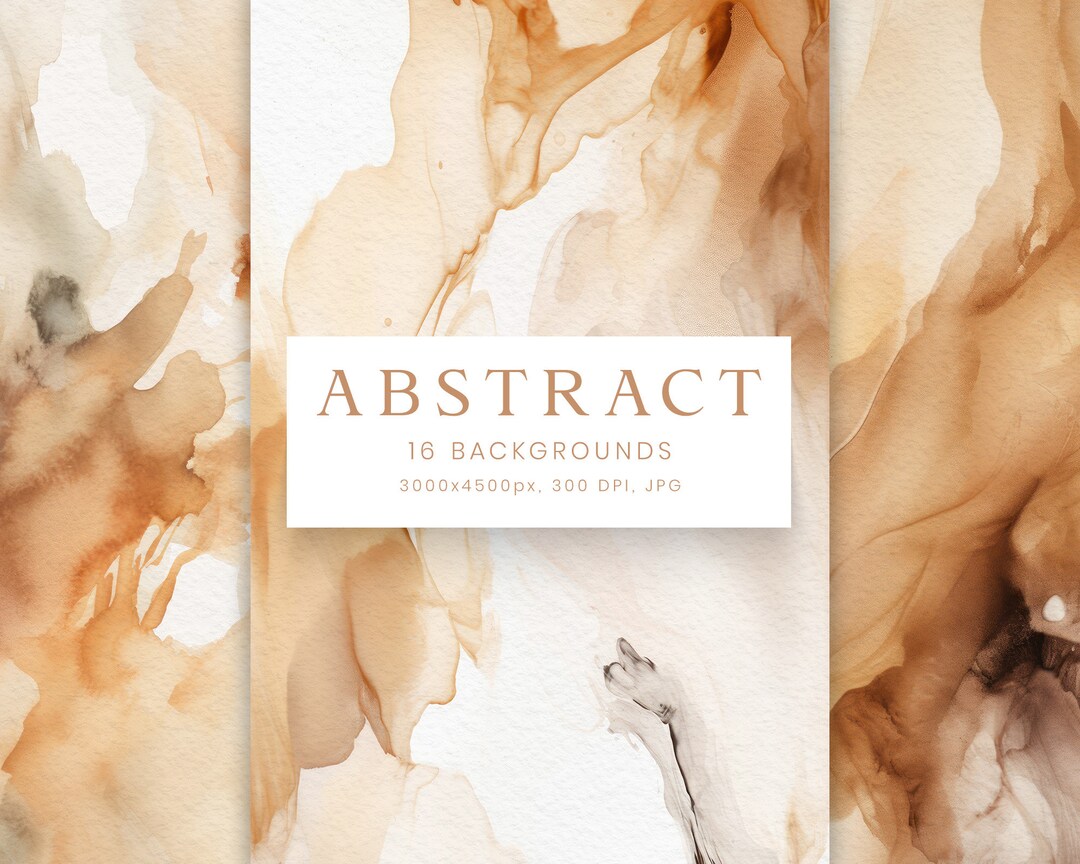 Abstract Watercolor Backgrounds, Autumn Textures, Neutral Backgrounds ...