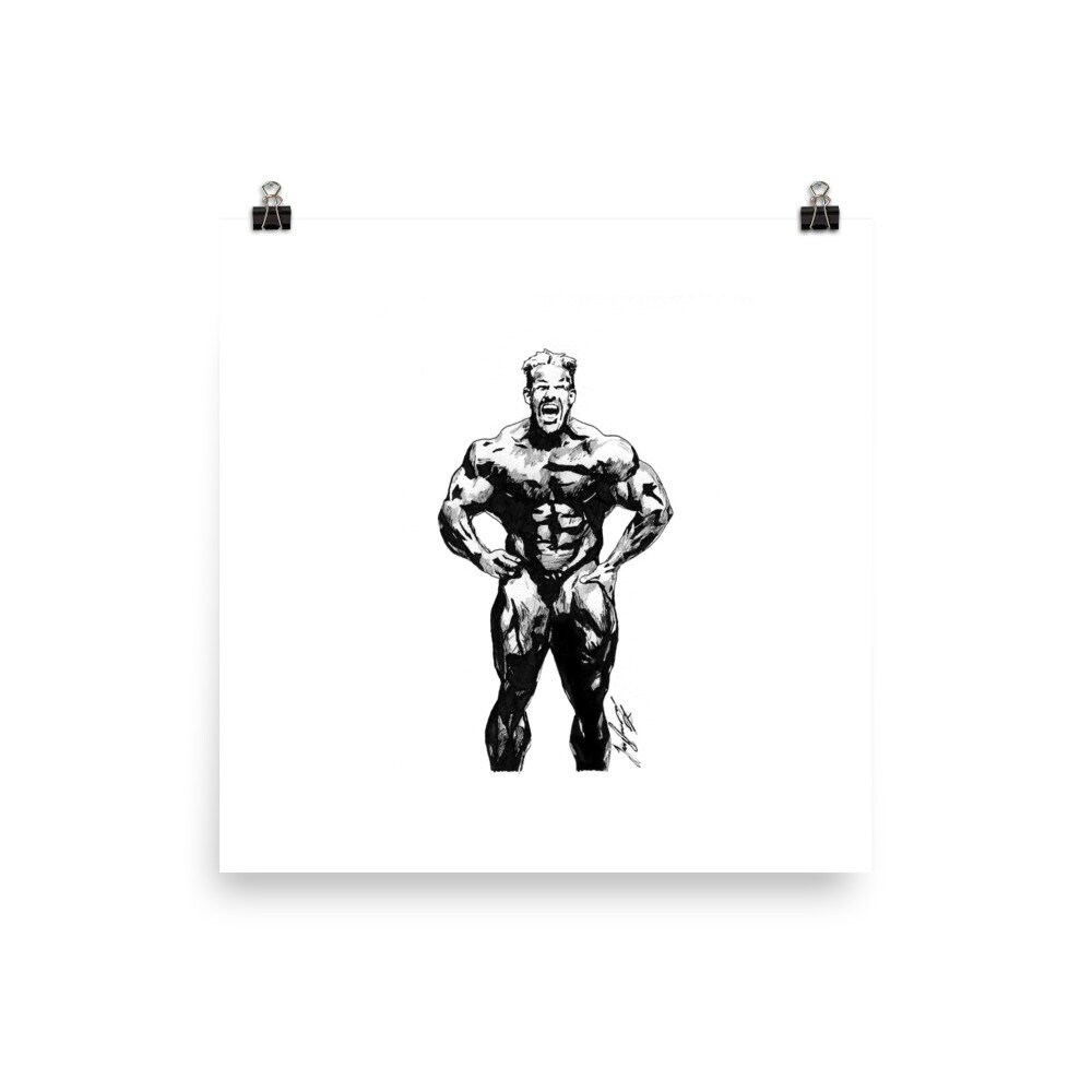 Jay Cutler Bodybuilding Poster - Etsy