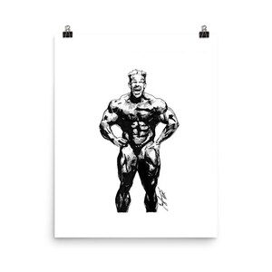 Jay Cutler Bodybuilding Poster - Etsy
