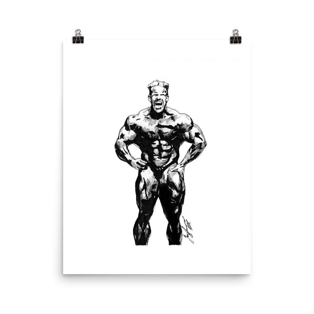 Jay Cutler Bodybuilding Poster - Etsy