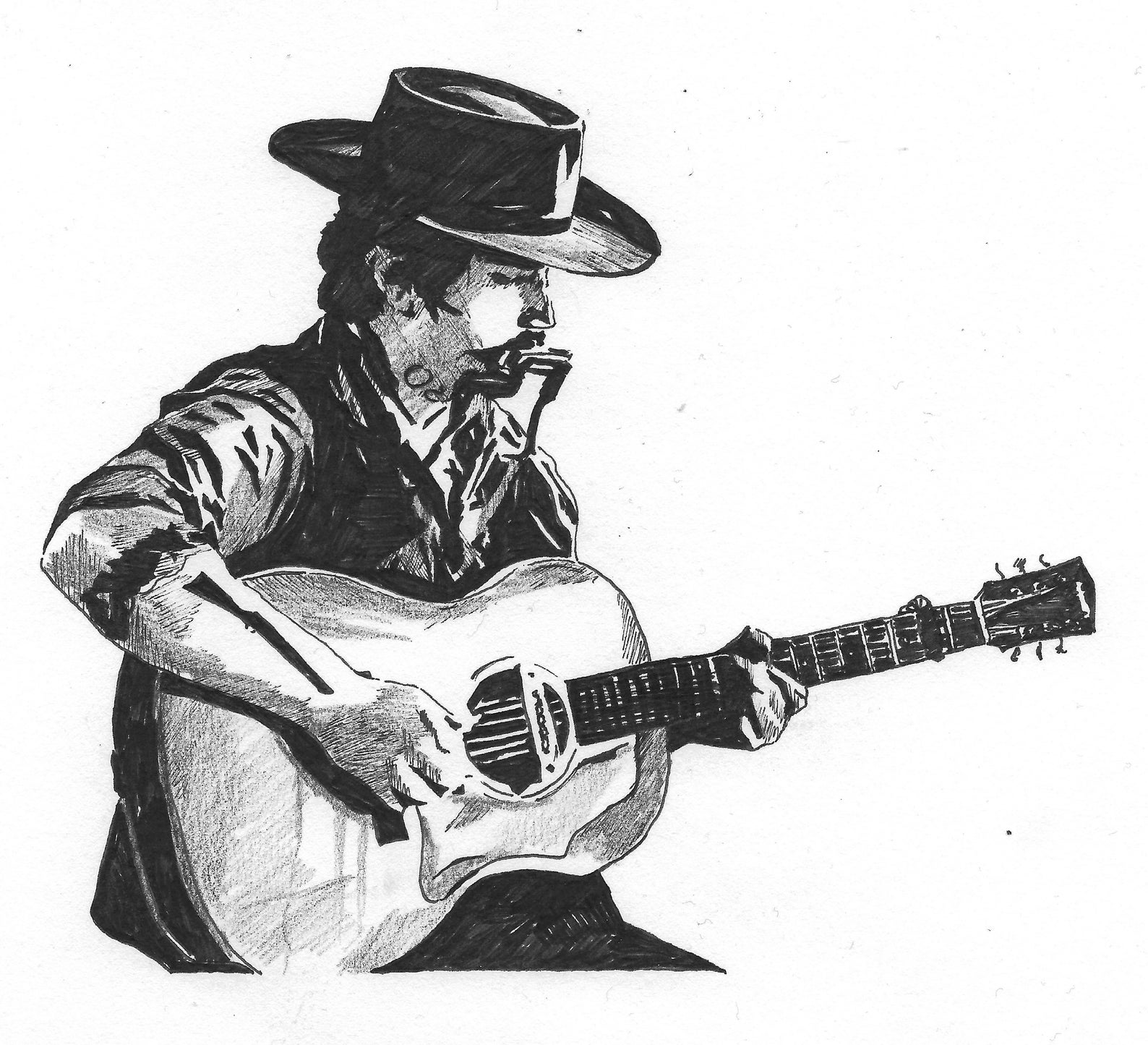 Benjamin Tod original Drawing by Jack Browning - Etsy