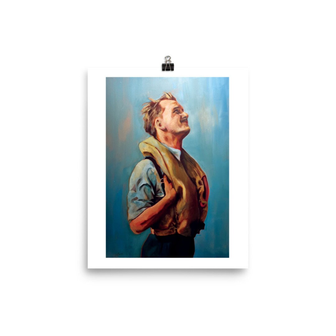 John 'Paddy' Hemingway DFC Gemälde von Jack Browning Ungerahmter Druck ...