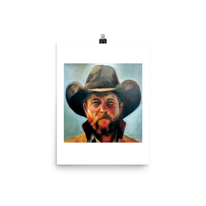 Colter Wall painting Poster - Etsy
