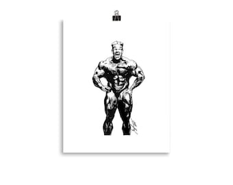 Jay Cutler Premium Bodybuilding Poster - Etsy