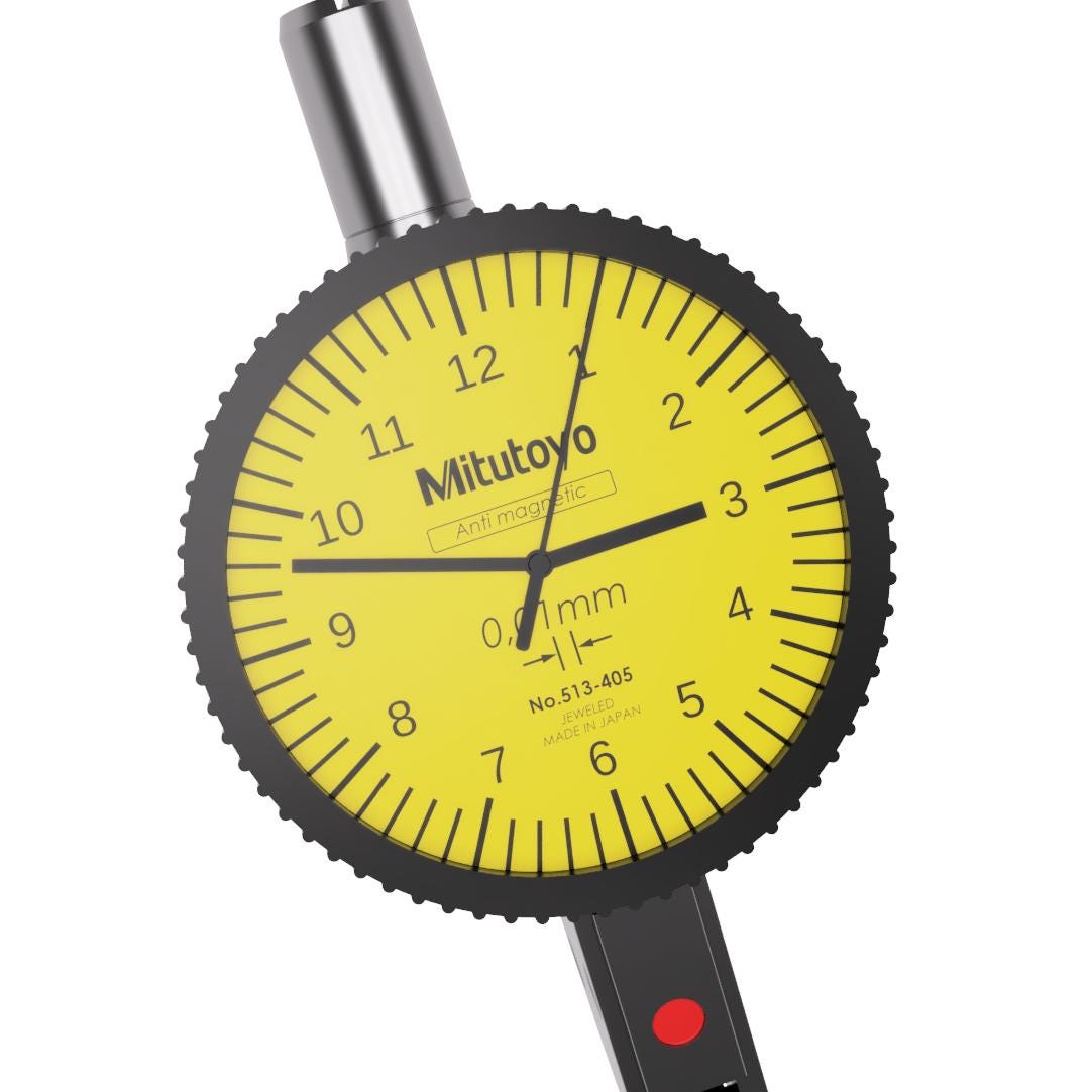 Wall Clock Mitutoyo Lever Indicator - Etsy