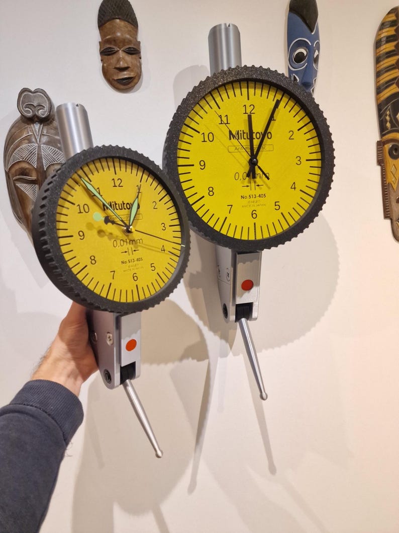 Wall Clock Mitutoyo Lever Indicator - Etsy