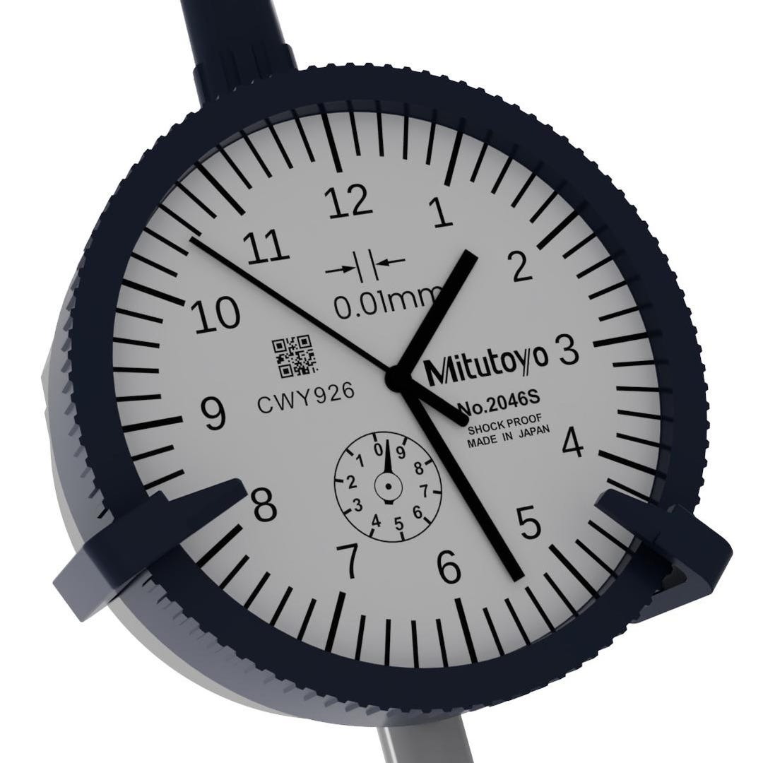 Wall Clock Mitutoyo Dial Indicator - Etsy