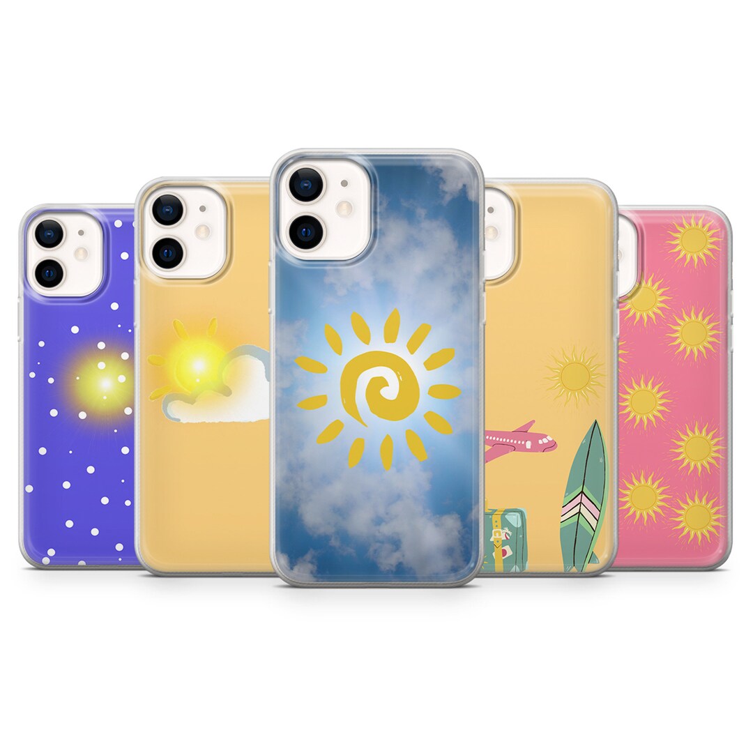 Sun Phone Case Sunny Summer Cover Fit for Iphone 14 Pro 13 - Etsy