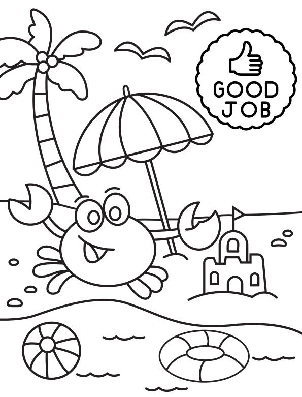 Ocean-abc's-printable-coloring Pages - Etsy