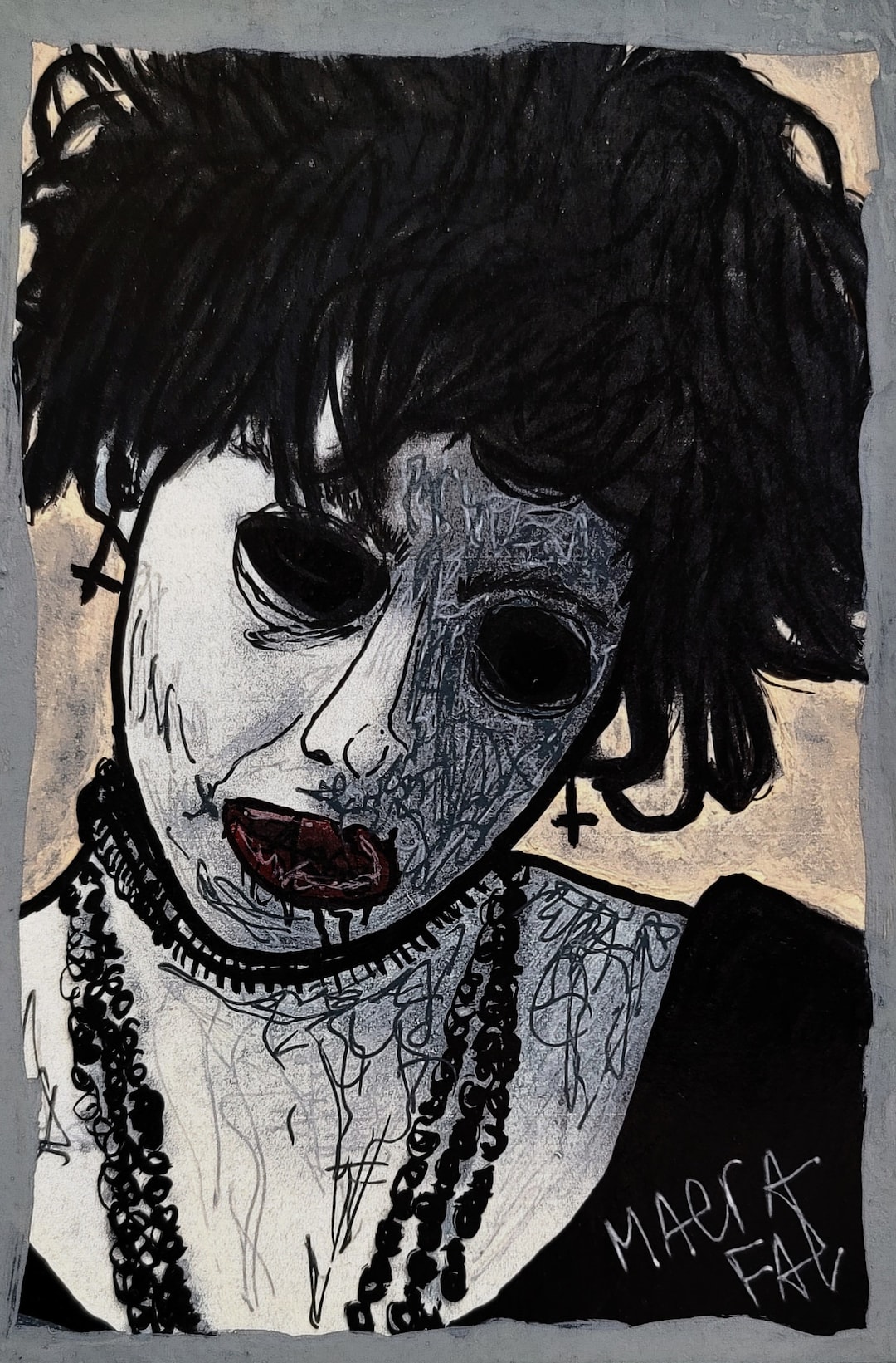 4x6 Nancy Downs Art Print - the Craft, Horror Art, Occult Art ...