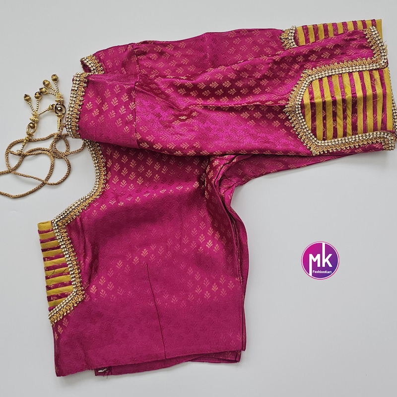 Pink Blouse With Diamonds - Etsy