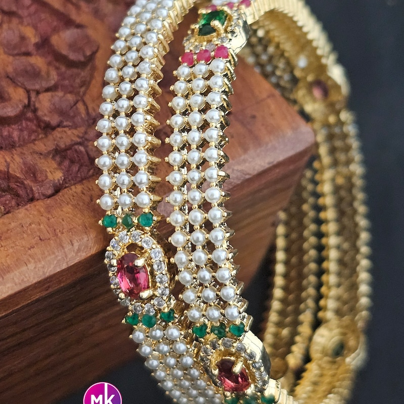 Stone Bangles - Etsy