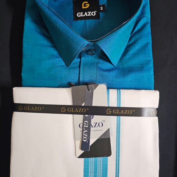 Indian Men's Dhoti and Shirt - Etsy