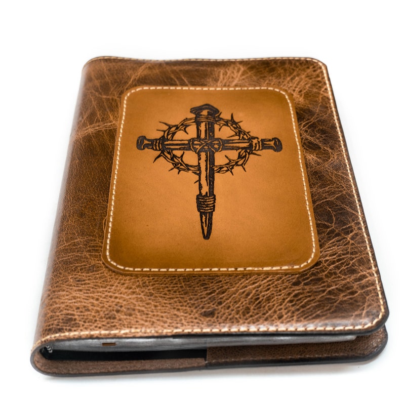 Large Bible Cover Cowhide - Etsy