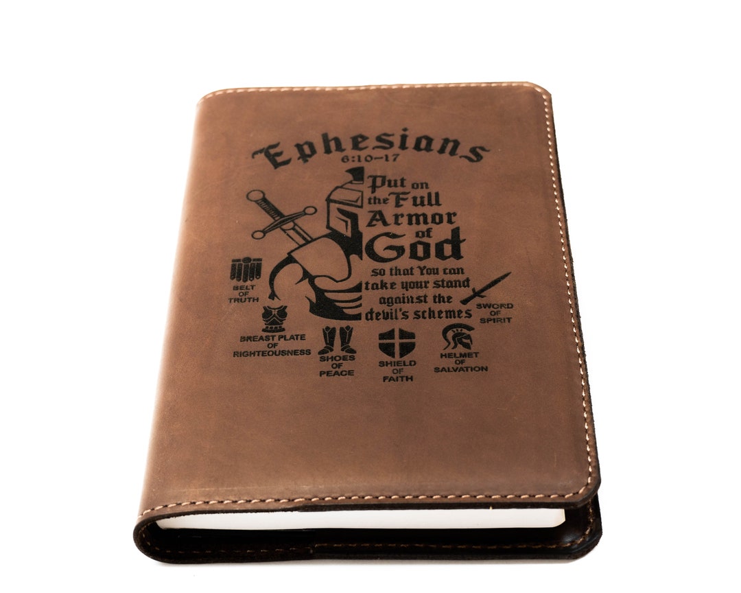 Personalized Leather Bible Cover, Custom Scripture Cover, Large Bible ...
