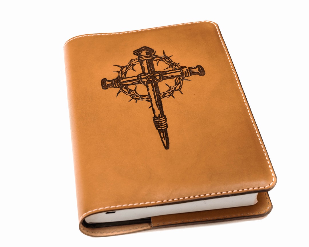 NKJV Large Print Bible, Full Grain Cowhide Leather Bible, NKJV Bible ...