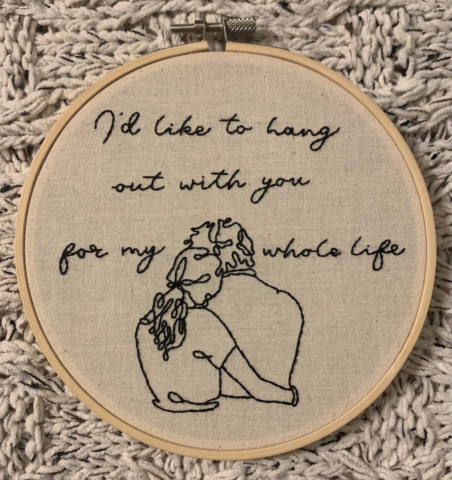 Stay Stay Stay Taylor Swift Lyrics Embroidery - Etsy