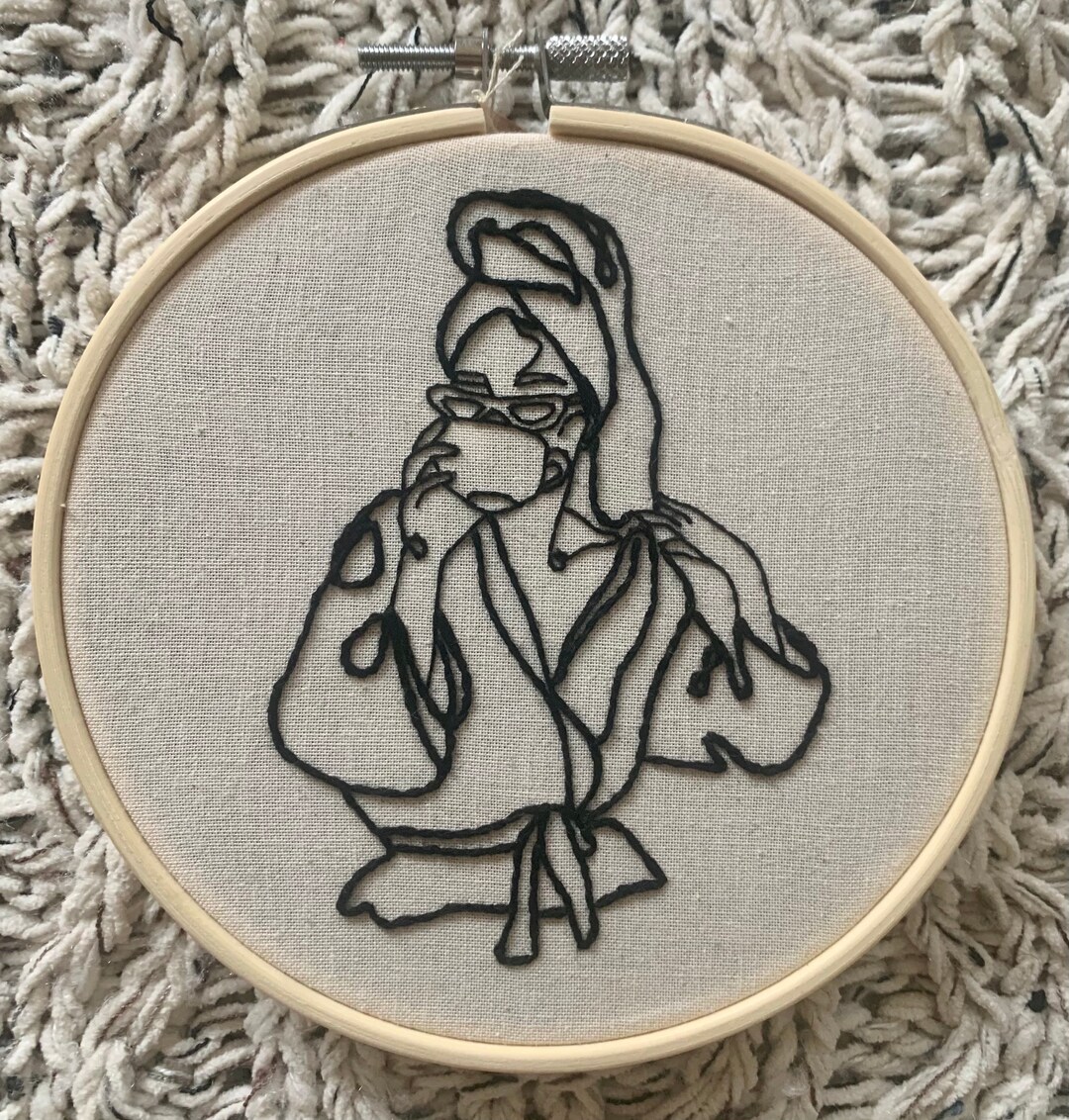 Spa Girl - Embroidery - Etsy