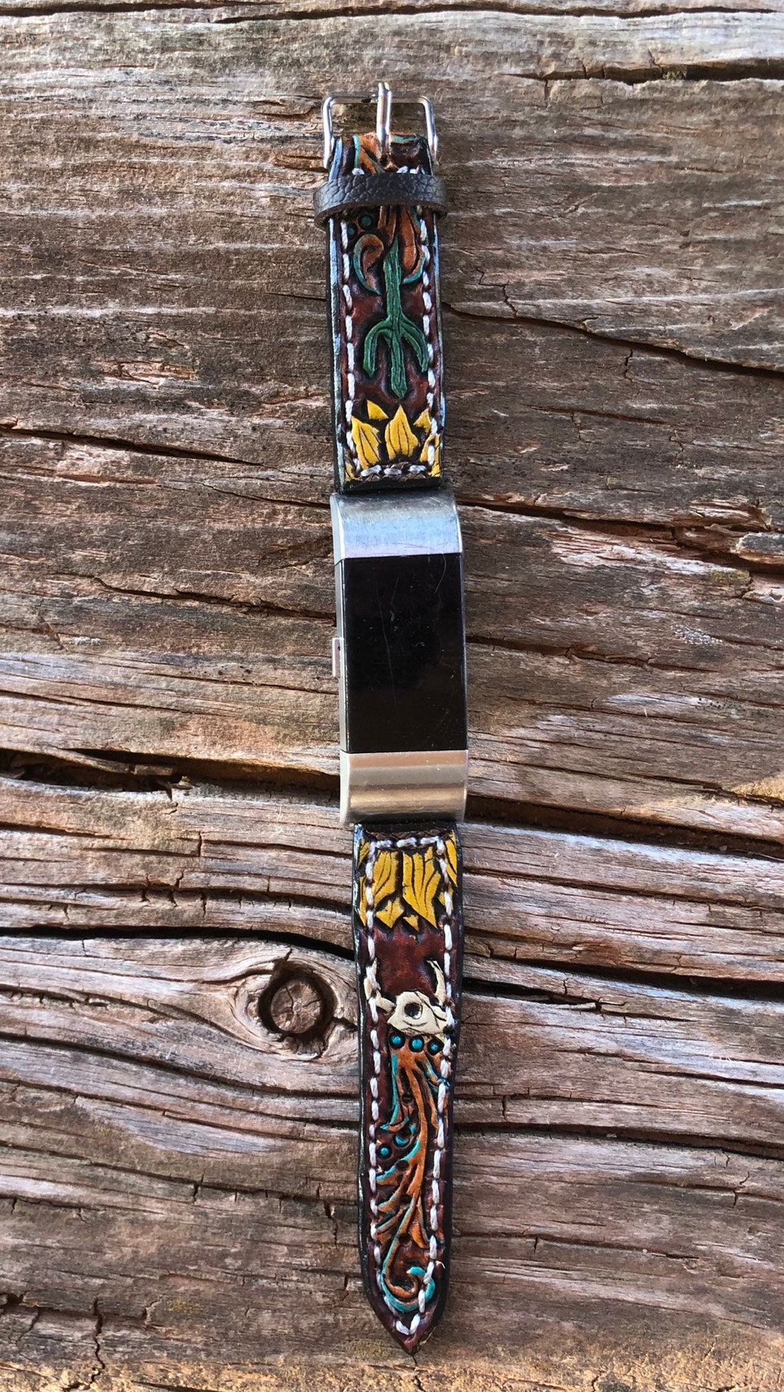 Custom Tooled Watch Band - Etsy