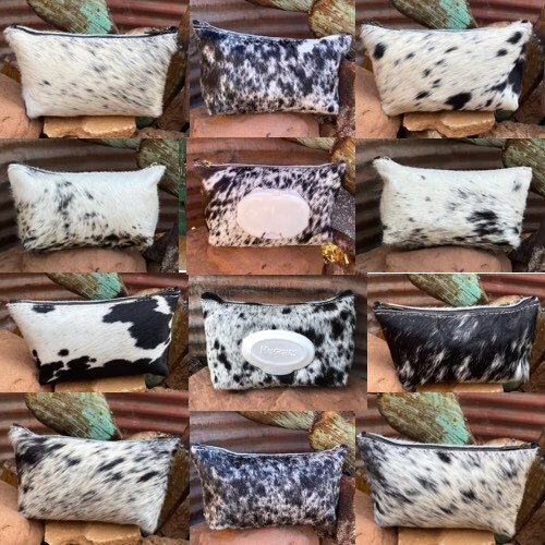 Cowhide Wipe Cover - Etsy