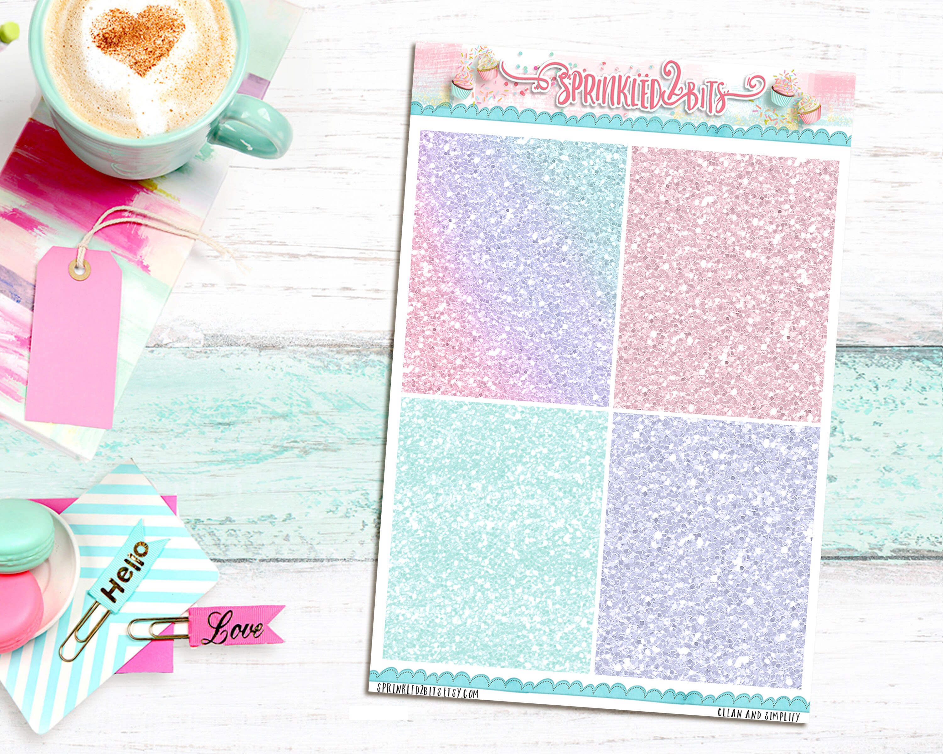 Clean and Simplify 10 Sheet Ultimate Planner Sticker Bundle | Etsy