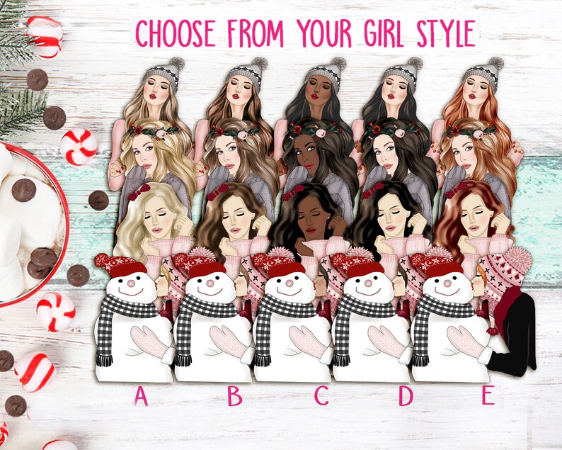 Merry & Bright Bundle for Erin Condren Vertical and Happy | Etsy