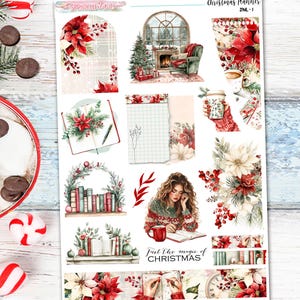 Christmas Planner - Journaling-stickers/layering Sticker Kit-journal - Etsy