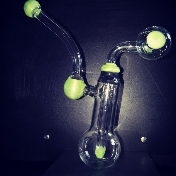 Oil Burner Glass Meth Pipe - Etsy