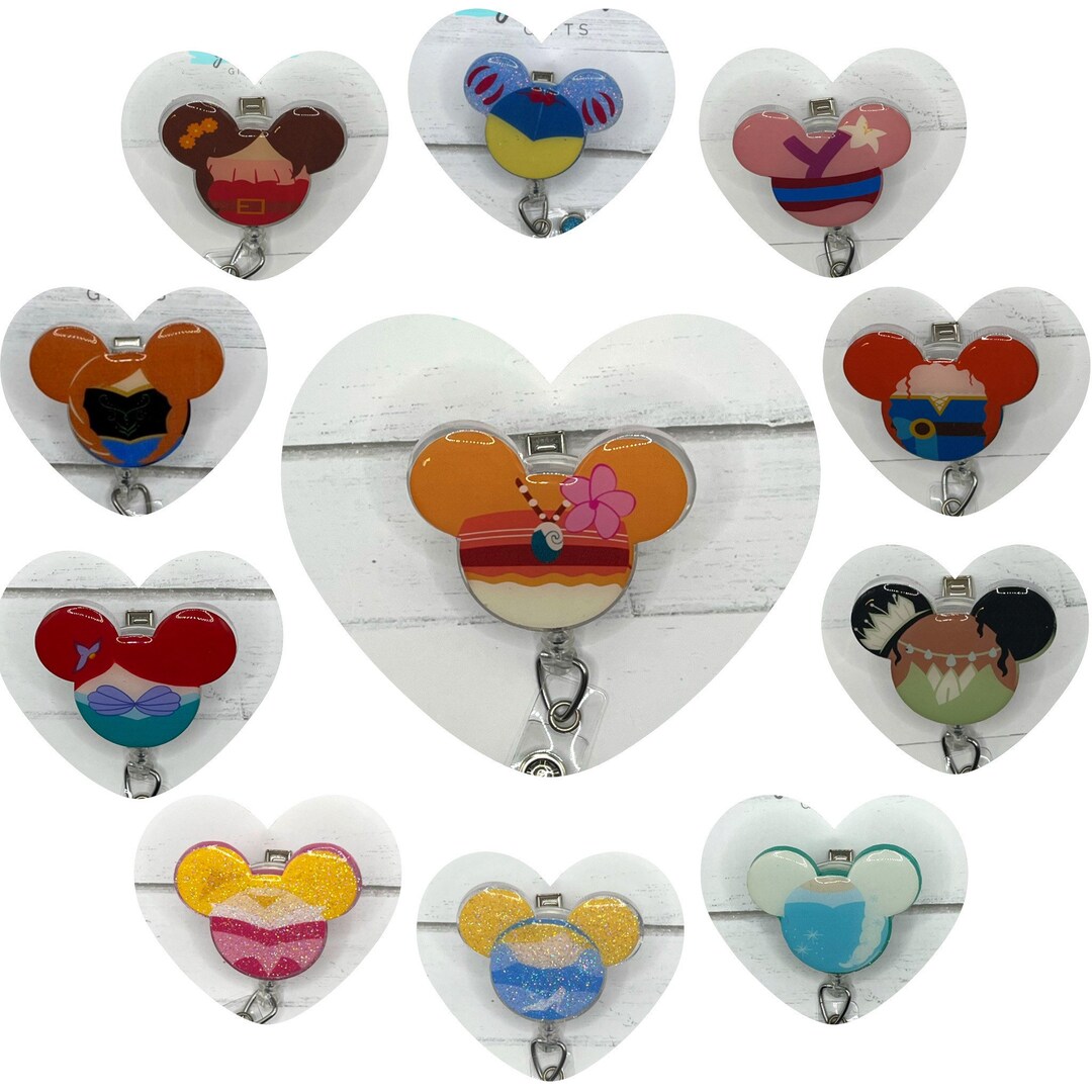 Princess Badge Reel - Etsy