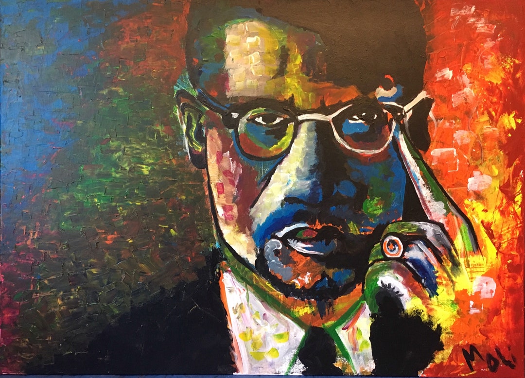 Malcolm X *original Painting - Etsy