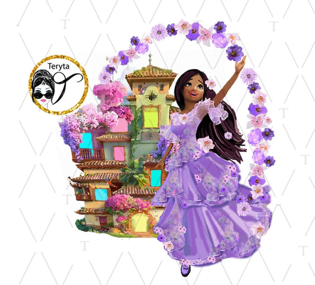 Isabela Encanto Sublimation, Isabella Madrigal PNG, Encanto PNG ...