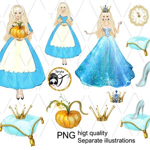 Cinderella Clipart, Fairy Tale Princess, Princess Castle, Glass Slipper ...