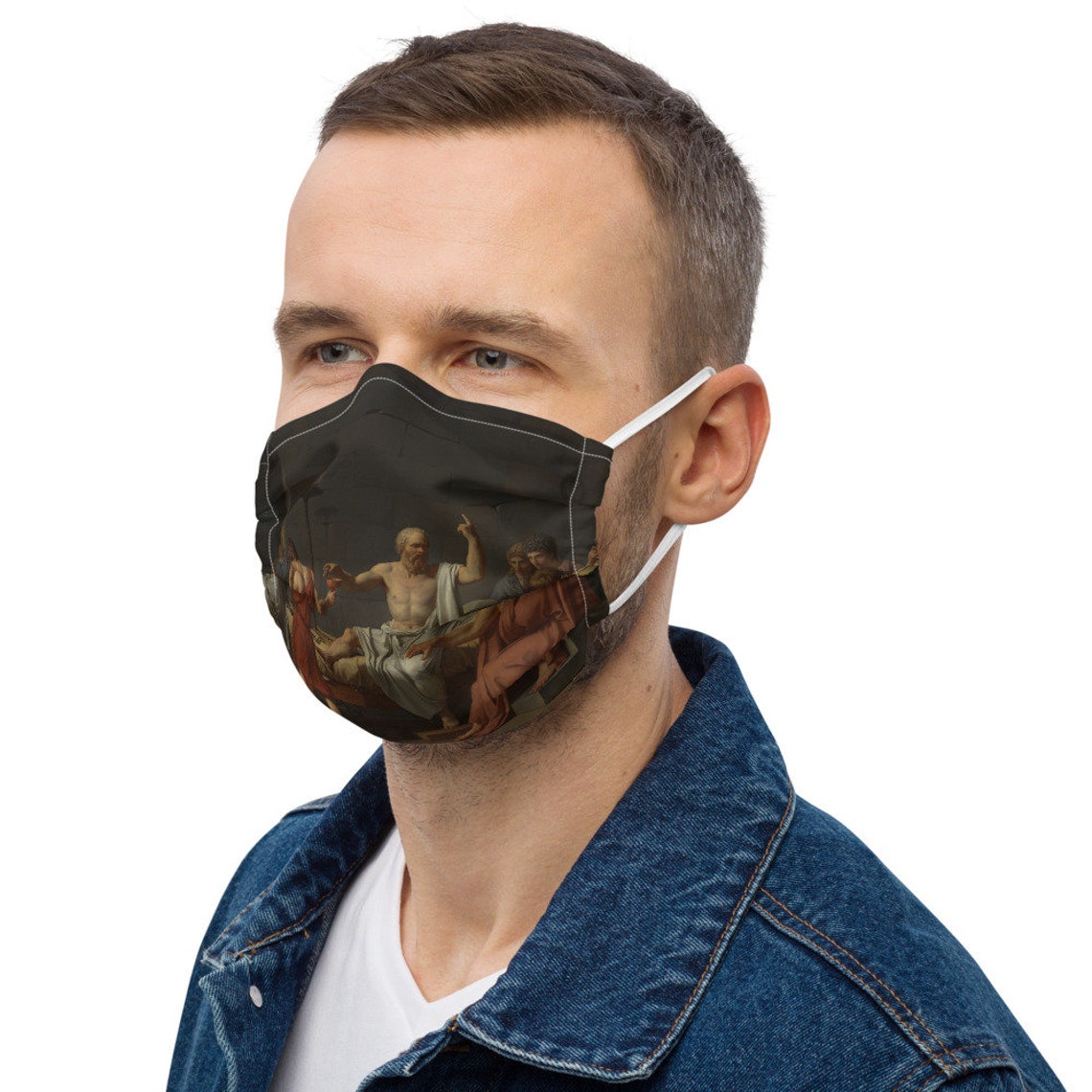 Socrates Face Mask Socrates Masks Washable Philosophy Masks the Death ...