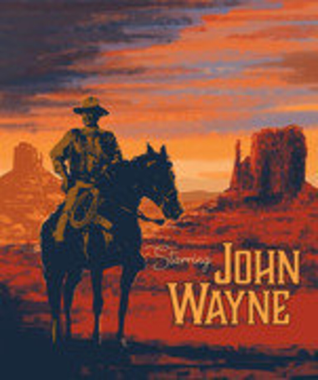 John Wayne Fabric Panel From Riley Blake. - Etsy