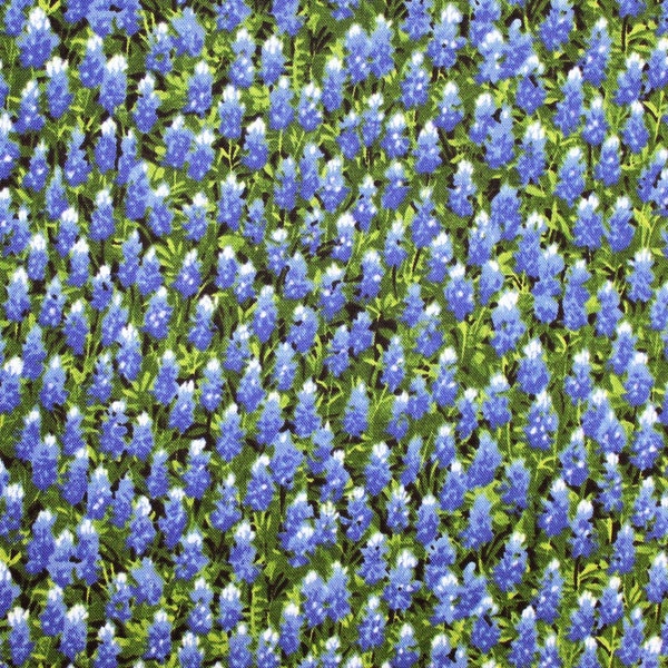 Bluebonnet Fabric - Etsy