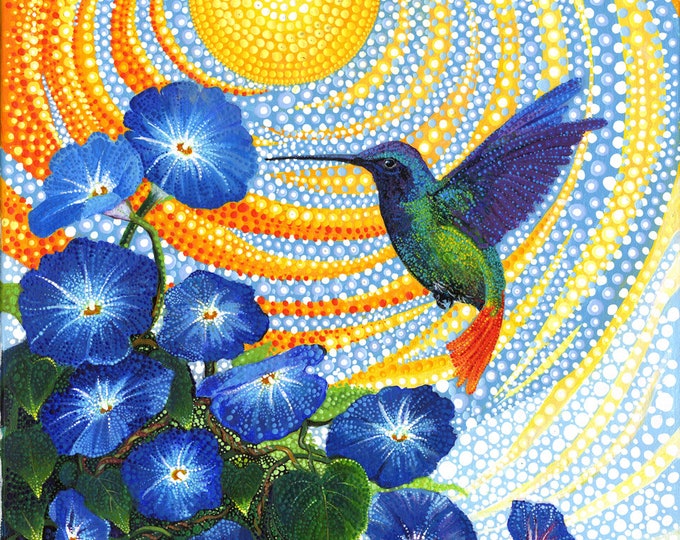 Moda Dreamscapes Morning Glo Digital Panel. 100% Cotton Fabric by the ...