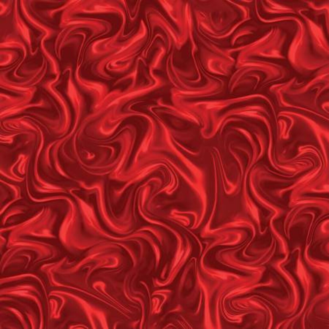 Scarlet Red Pearlized Marble 12814PB-20. Benartex 100% Cotton Fabric by ...