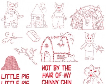 Three Pigs Design | Etsy