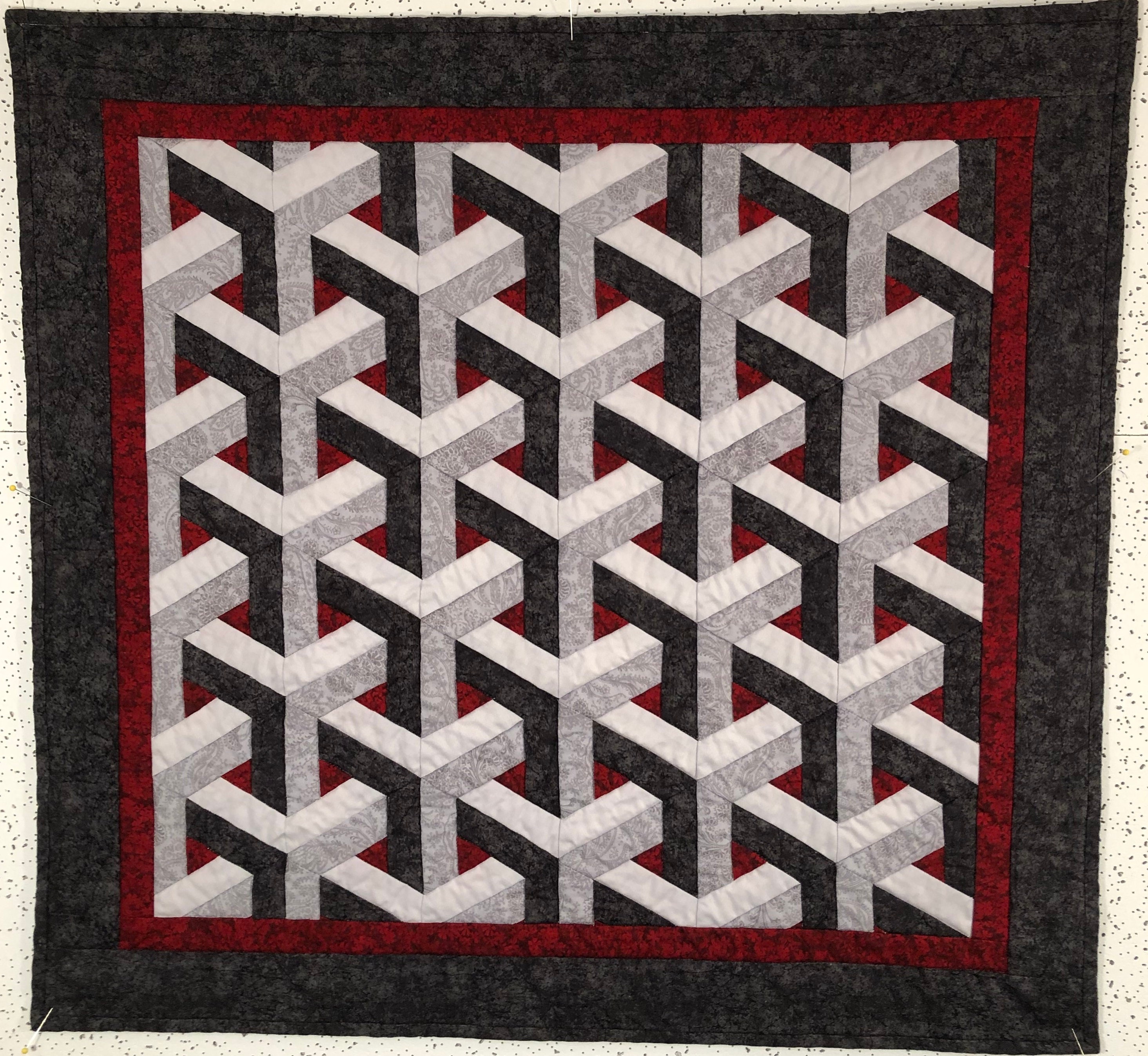 Entwined Illusion Wall Quilt Pattern (PDF Download) - Etsy