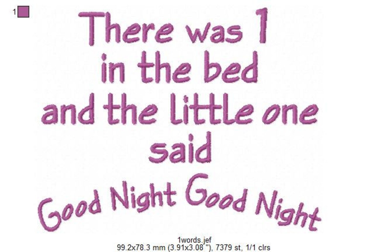 Little One Said Machine Embroidery Design Set 4X4 - Etsy