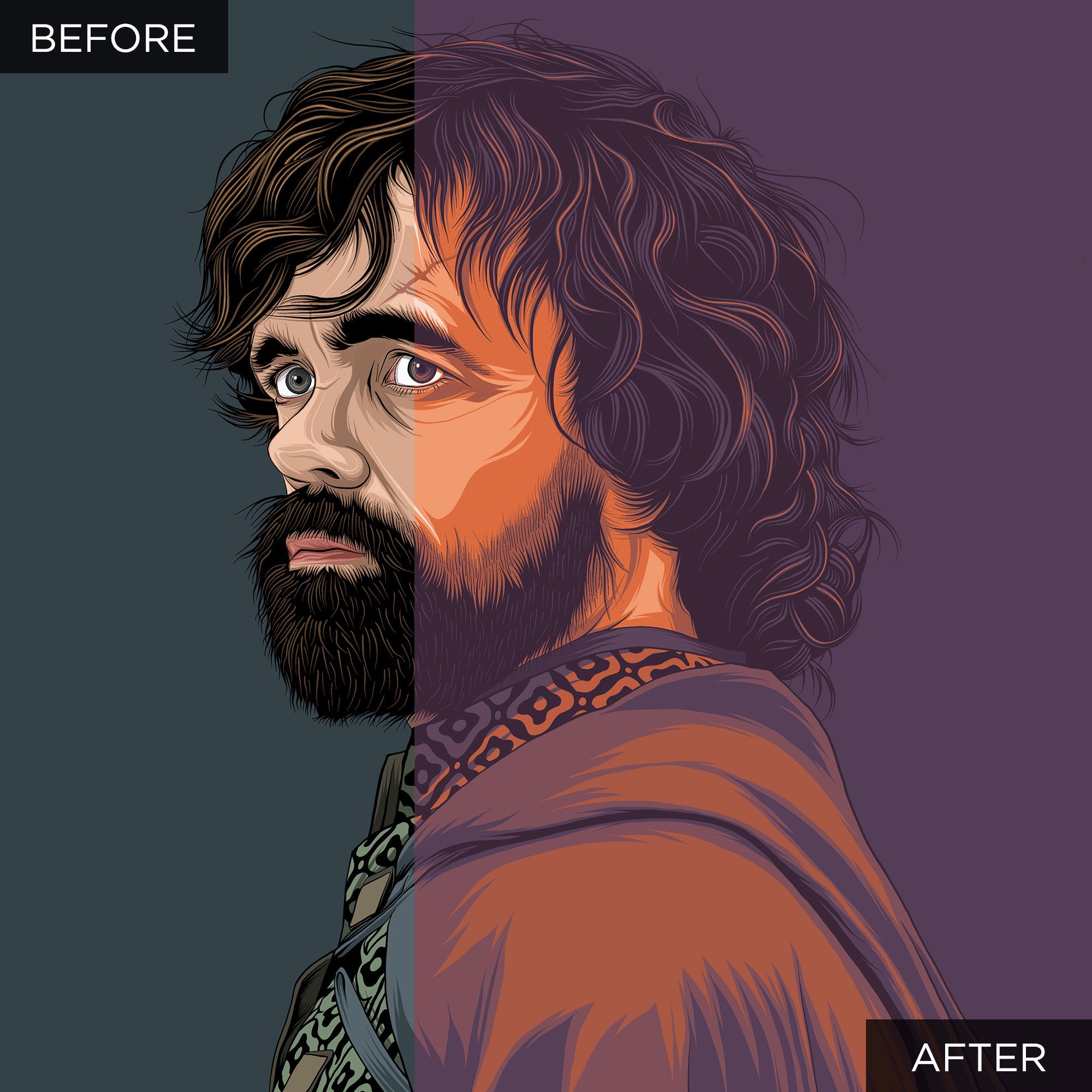 50 Photoshop Colour Presets for Artwork Art Digital Art - Etsy UK