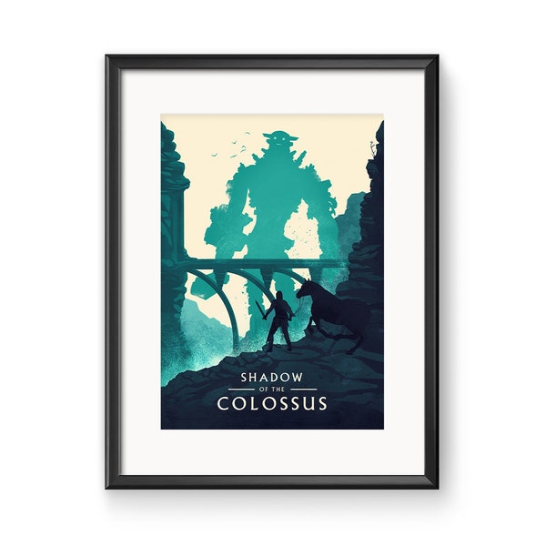 Shadow of the Colossus Poster - Etsy