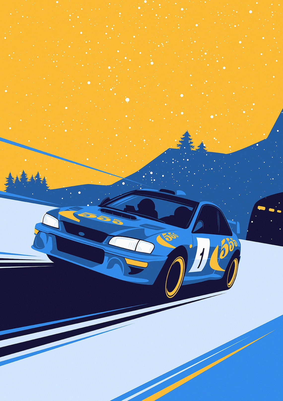 Classic Rally Cars Poster Print Group B Rally World Rally - Etsy UK