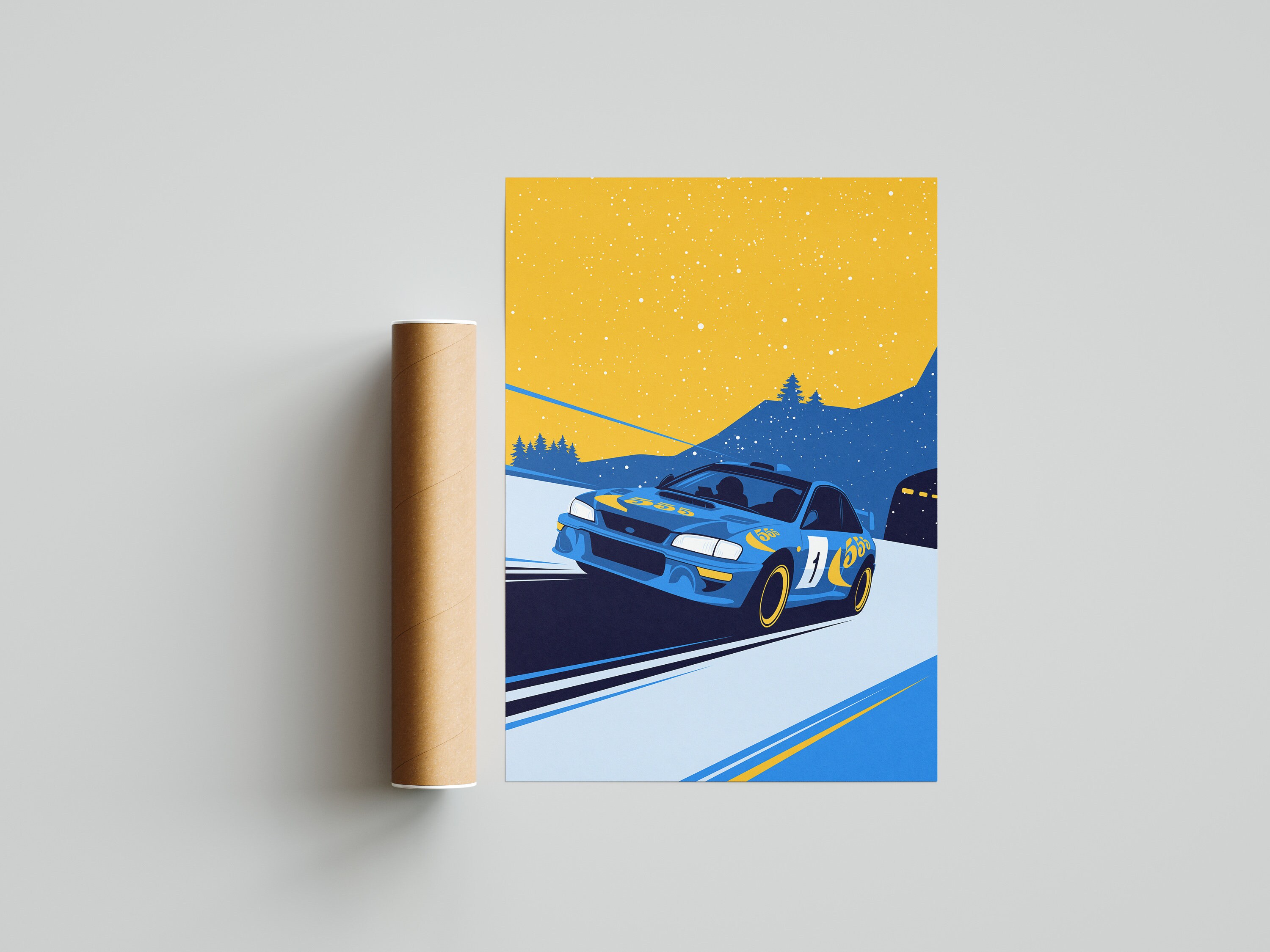 Classic Rally Cars Poster Print Group B Rally World Rally | Etsy