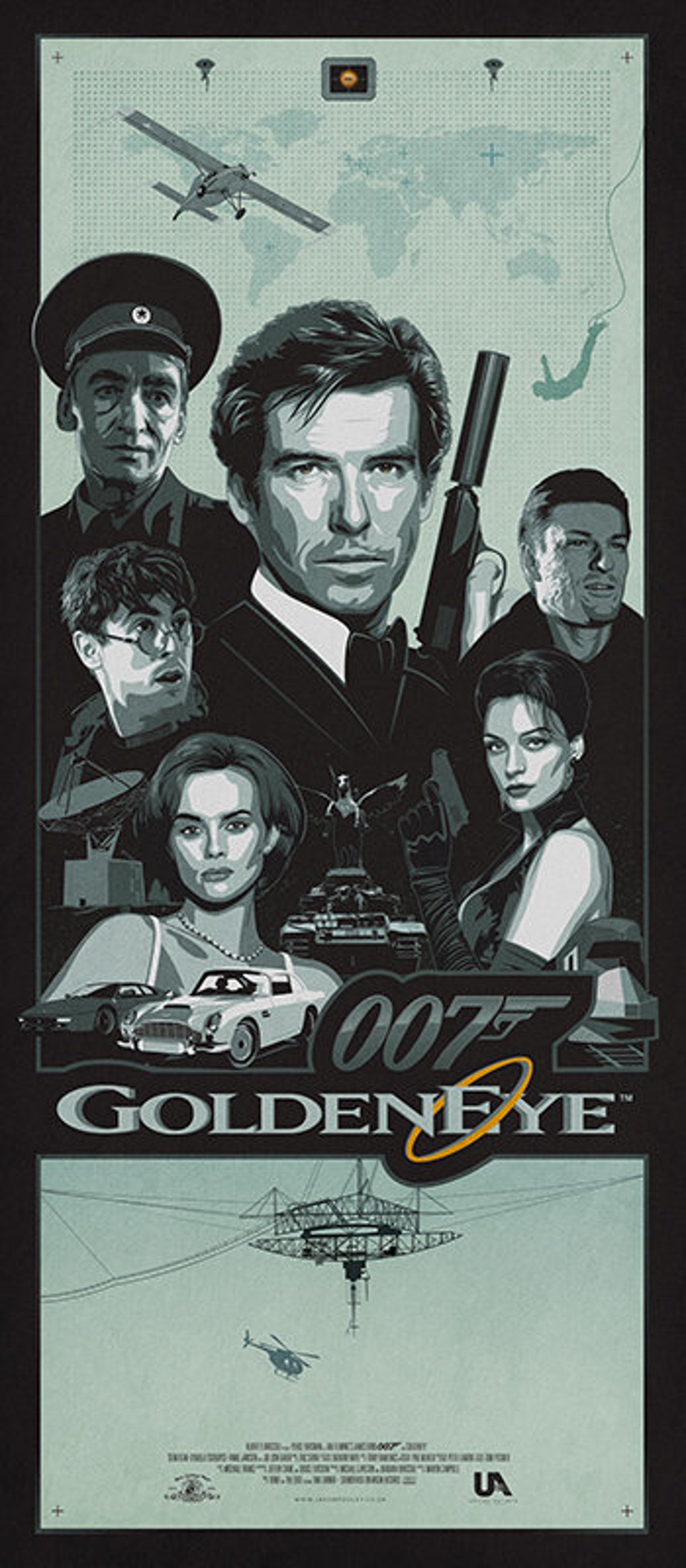 007 Goldeneye Poster - Etsy UK