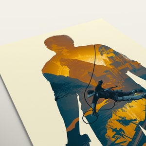 Uncharted Nathan Drake Poster Print - Etsy UK