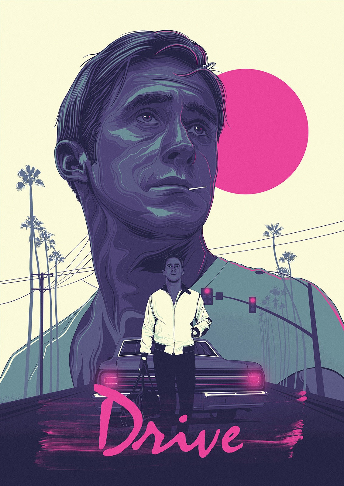 Drive Poster Mondo