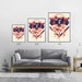 England National Football Team Poster England FC Euros 2020 2021 Print ...