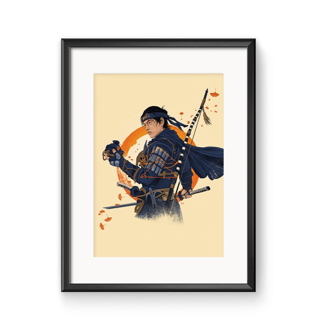 Ghost of Tsushima Poster Print - Etsy